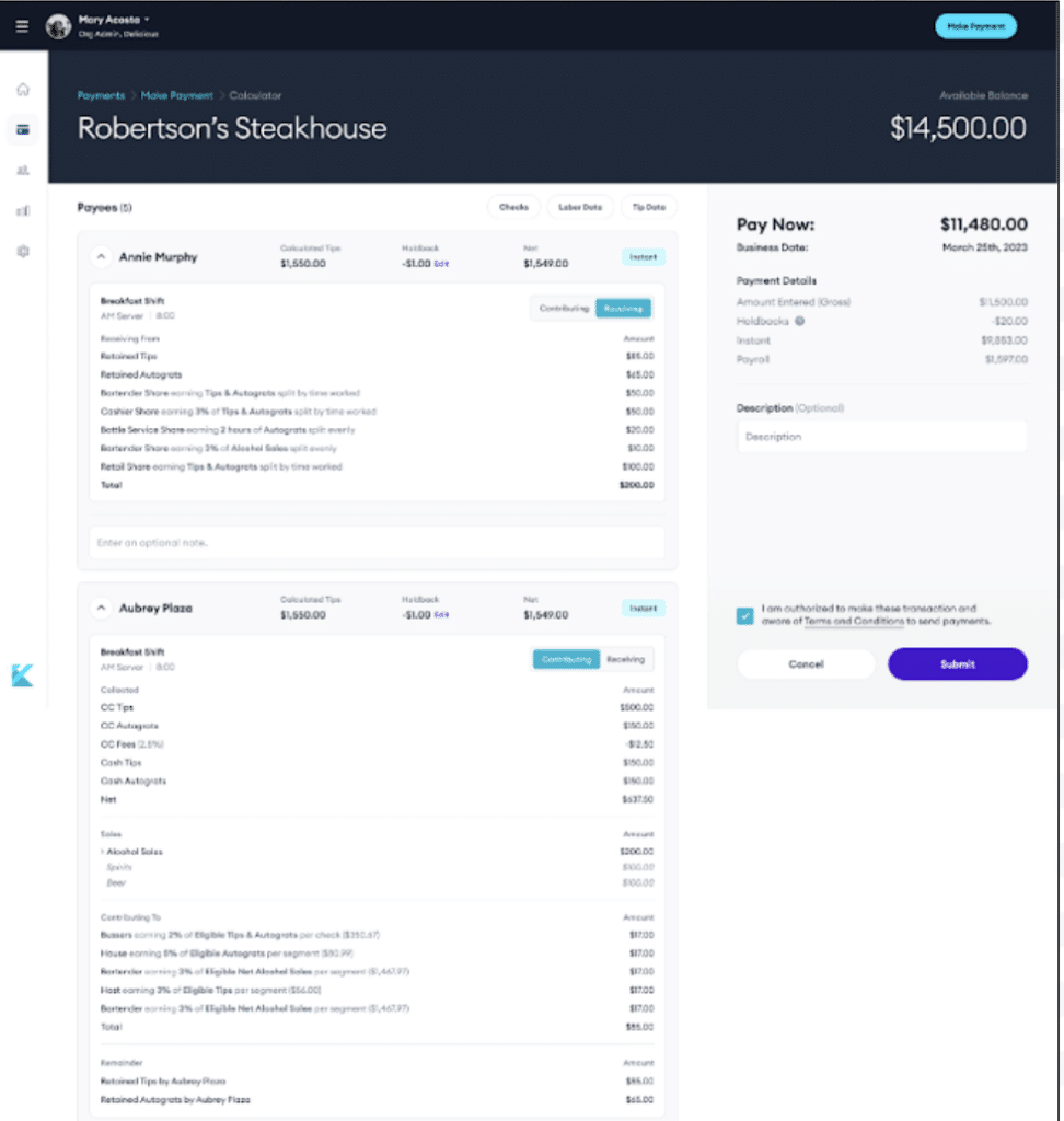 Restaurant Tip Out Structure & Tip Pooling Best Practices | Kickfin
